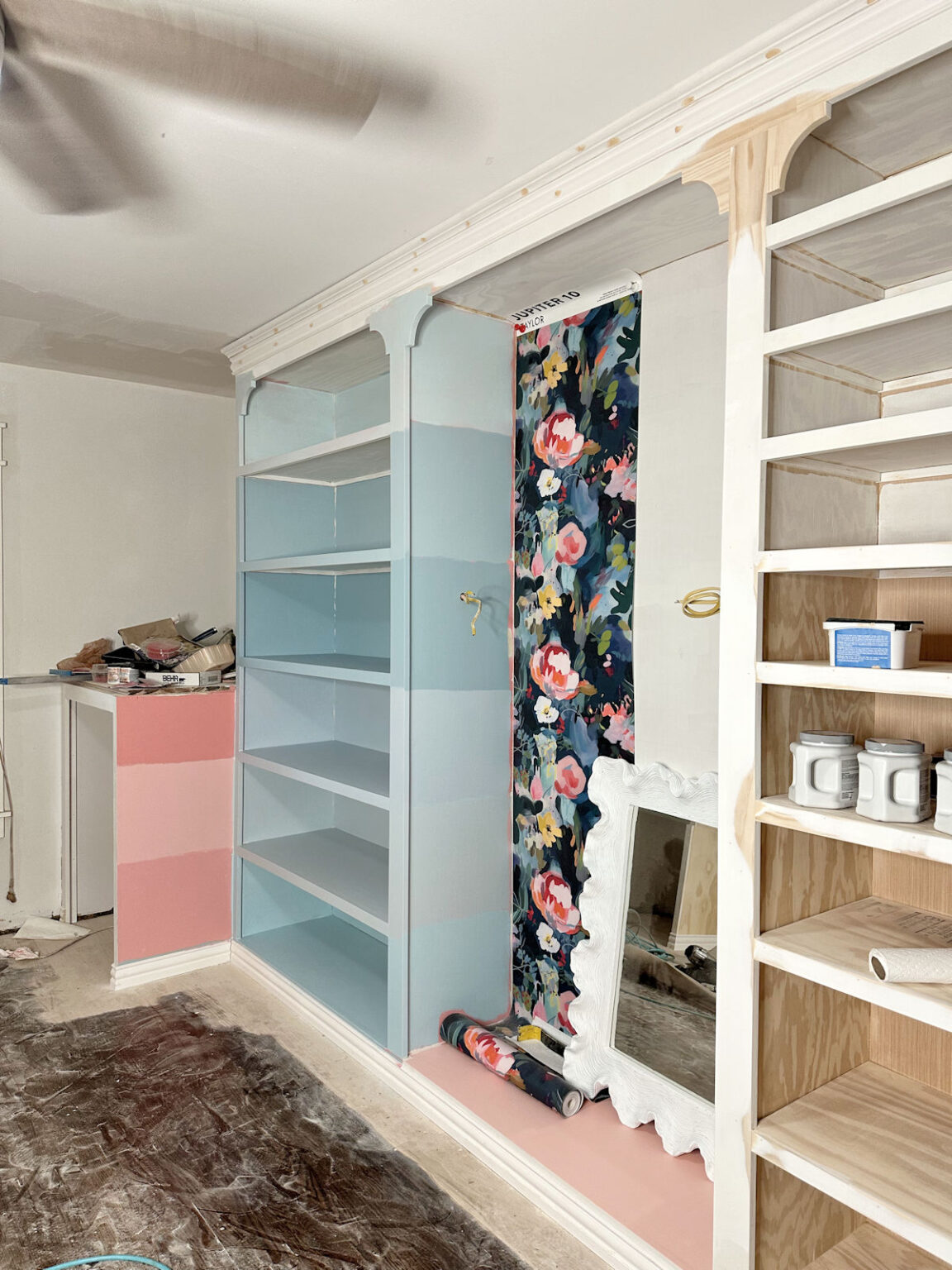 DIY Walk-In Closet Progress, Week Four (Paint Color Selection, Closet ...