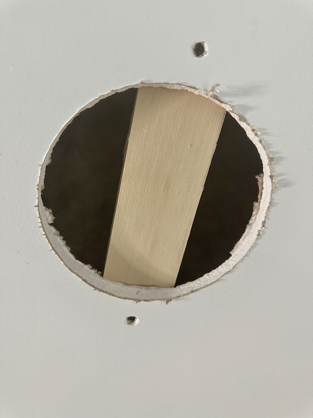 My Walk-In Closet Has New Lighting! (Plus, How To Patch Holes In ...