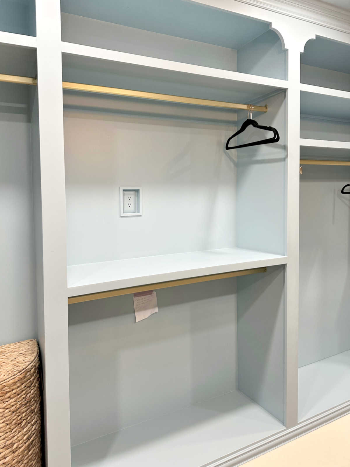 Artwork, Lights, Outlets, And A Partially Loaded Walk-In Closet ...