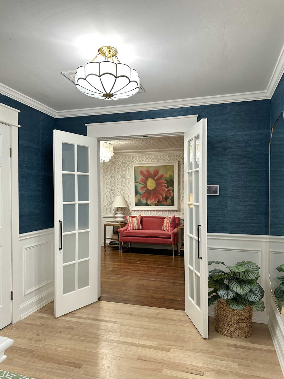 Bedroom Suite Foyer - FINISHED! (Before And After) - Addicted 2 Decorating®