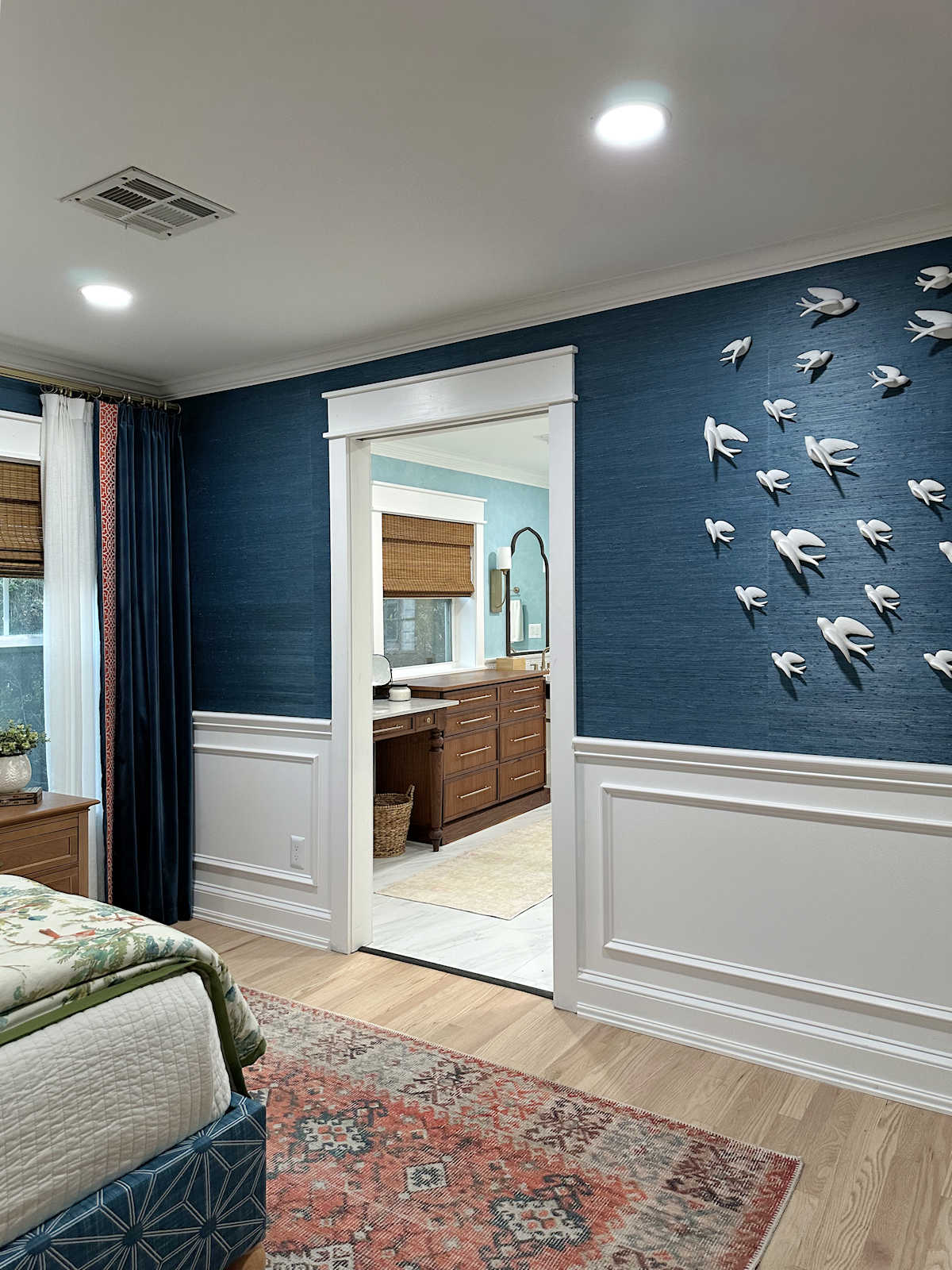 Photo Tour Of Our Whole Master Bedroom Suite (Foyer, Walk-In Closet ...