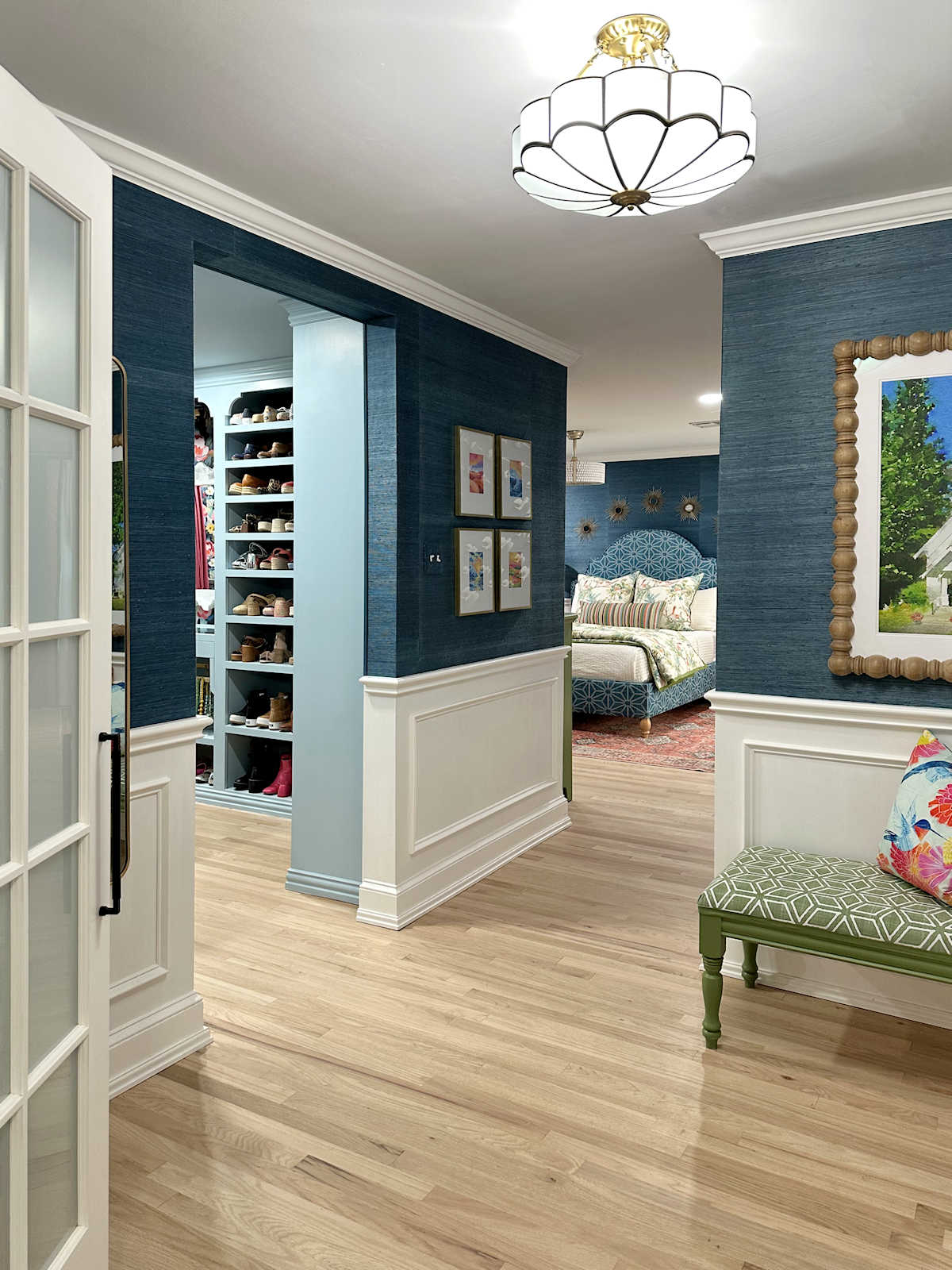 Photo Tour Of Our Whole Master Bedroom Suite (Foyer, Walk-In Closet ...