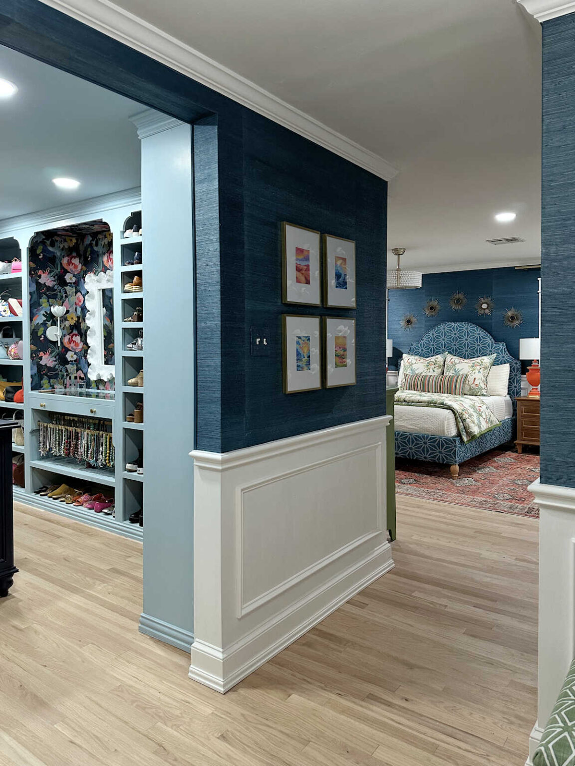 Photo Tour Of Our Whole Master Bedroom Suite (Foyer, Walk-In Closet ...