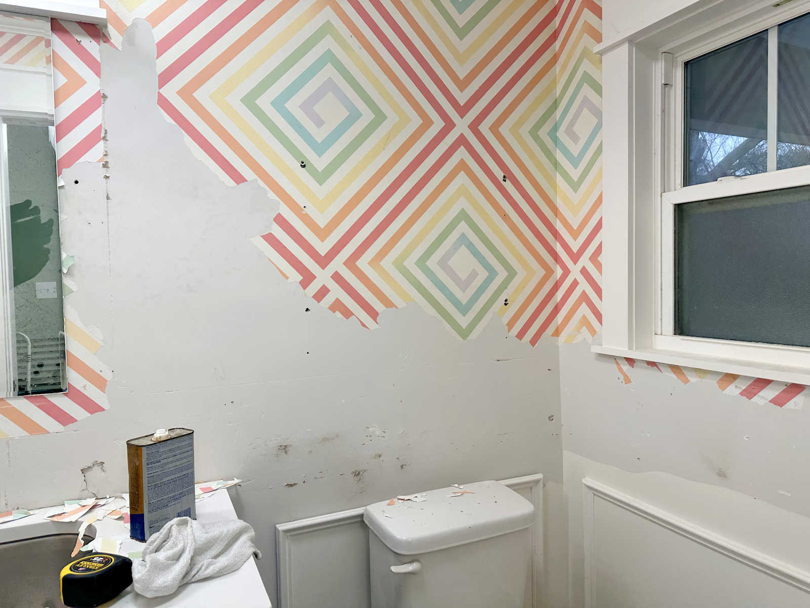 Studio Bathroom Progress (It's Not Much, But It's Progress!) - Addicted ...